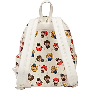 Loungefly Harry Potter Chibi Characters All Over Print Mini Backpack
