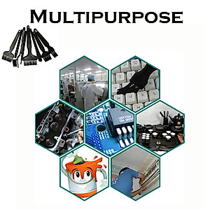 Small Anti Static ESD Safe Cleaning Dust Brush Kit for Phone Computer Keyboard Laptop Screen Camera Lens,ESD Precision Plastic Tweezers Set,Microfiber Cleaning Cloths,Air Blow Cleaner