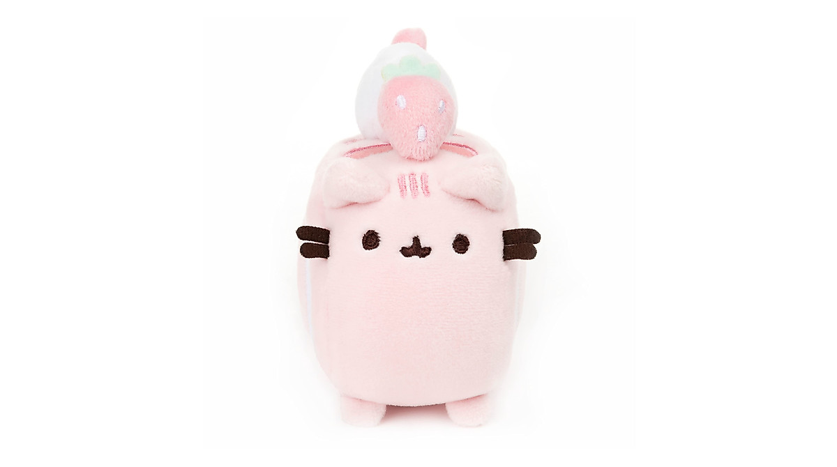 GUND Pusheen Roll Cake Plush - Sweet, Squishy Gift for Fans