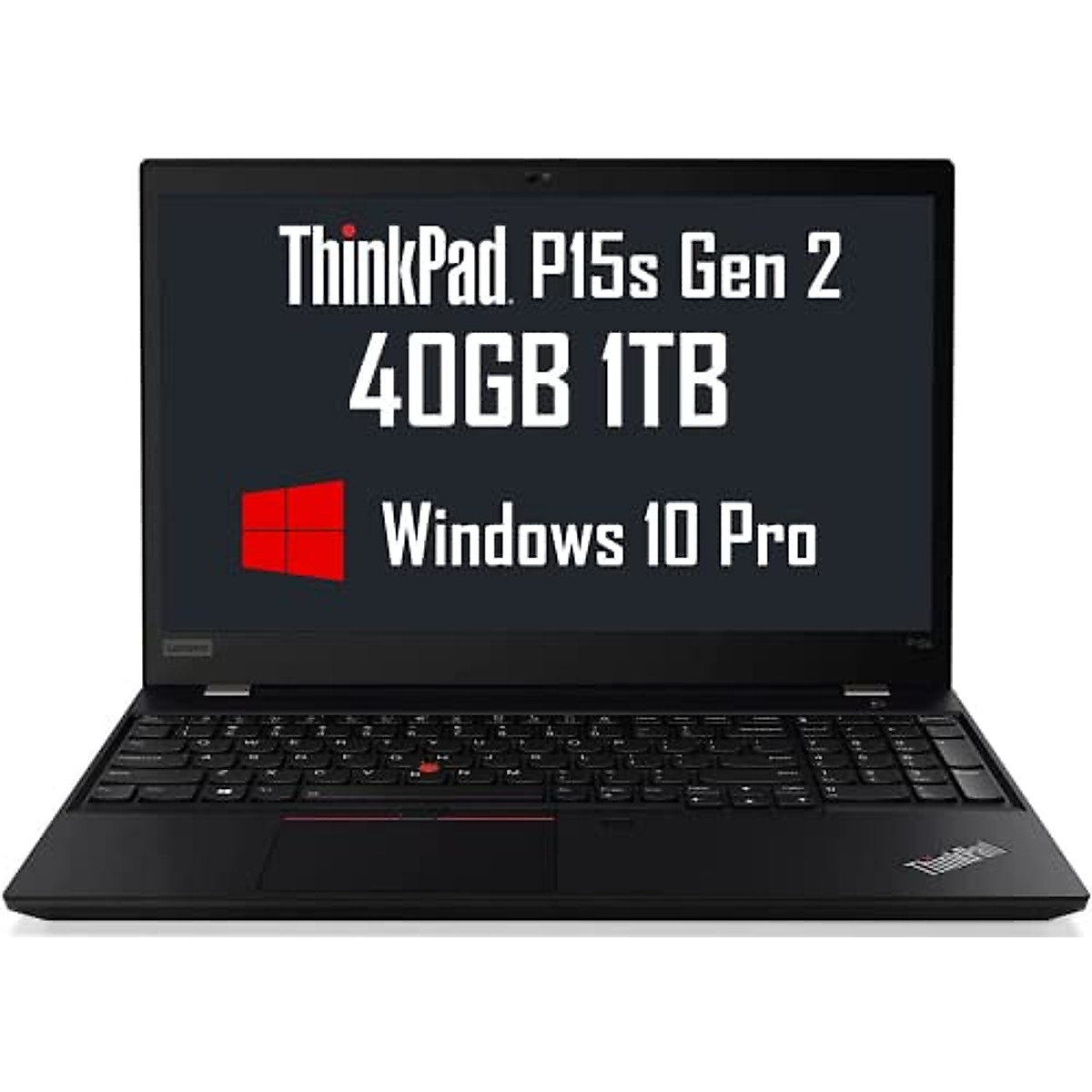 Lenovo ThinkPad P15s 15.6" FHD (Intel 4-Core i5-1145G7, 40GB RAM,1TB SSD, Quadro T500) Mobile Workstation Laptop, Backlit, Fingerprint, Thunderbolt 4, 3-yr Warranty, Windows 10 Pro / 11 Pro