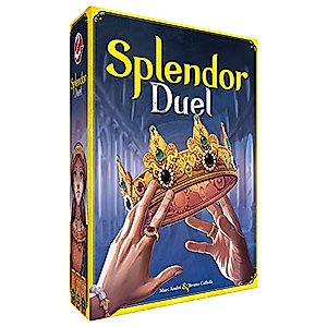 Space Cowboys Splendor Duel Board Game - Strategy Game for Kids and Adults, Fun Family Game Night Entertainment, Ages 10+, 2 Players, 30-Minute Playtime, Made