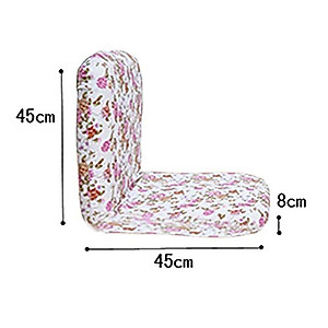 LLLY Lazy Sofa -Adjustable Floor Sofa Chair, Multiangle Padded Floor Chair, Cushioned Back Support Versatile (Color : Gray)