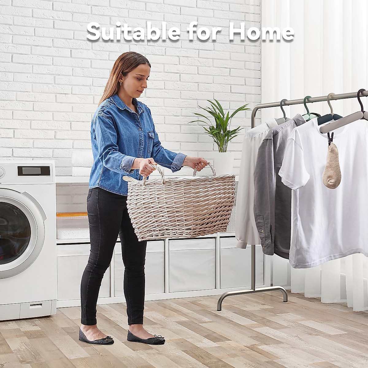 Sazfli Travel Hangers, 4-Pack Foldable Hangers, Premium ABS Plastic, Lightweight and Portable, Ideal for Clothes and Socks, Collapsible in Color Gray