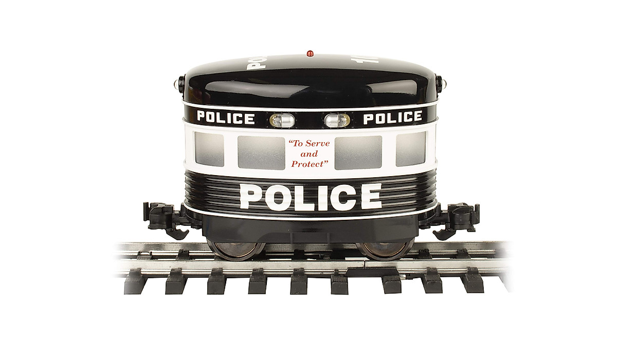 Bachmann EGGLINER Powered Track Vehicle - Police - G Scale