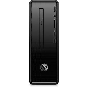 HP 290-p0043w Slim Celeron G4900 3.1GHz 4GB RAM 500GB HDD Win 10 Home Black