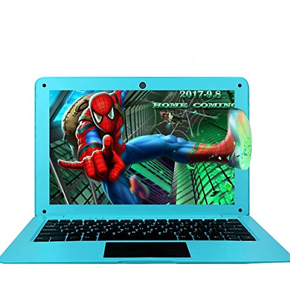 Tocosy Laptop 10.1Inch Quad Core Windows 10 HD Graphics Ultra Thin Computer PC, 2GB RAM 32GB Storage 1.92GHZ USB 2.0 WiFi Bluetooth HDMI IPS Display Notebook (Blue)