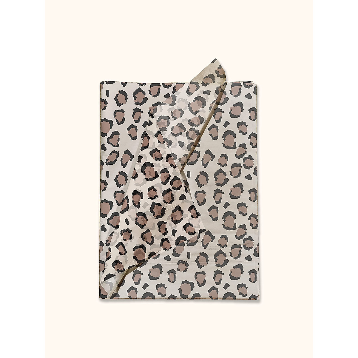 Leopard Print Printed Tissue Paper - Decorative Tissue for Decoupage - Wild Tissue Paper | 24 Sheets 20" x "30"