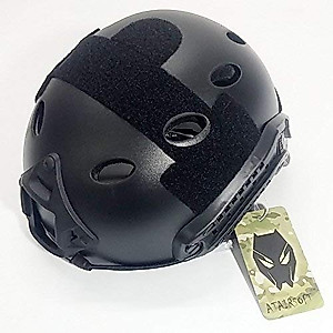 ATAIRSOFT PJ Type Tactical Paintball Airsoft Fast Helmet Black