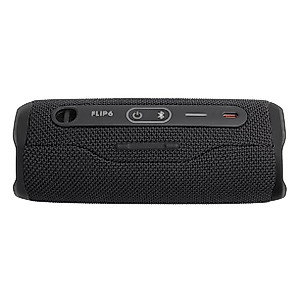 JBL Flip 6 - Waterproof Portable Bluetooth Speaker, Powerful Sound and deep bass, IPX7 Waterproof, 12 Hours of Playtime with Megen Hardshell Case