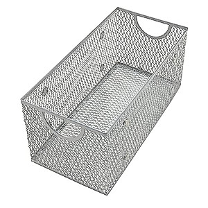 YBM Home 1118 Mesh Open Bin Storage Basket Organizer