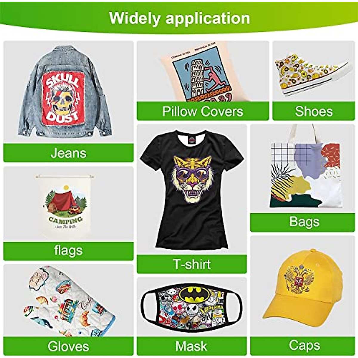 CenDale DTF Transfer Film - A4(8.3" x 11.7") 30 Sheets Double-Sided Matte Clear PreTreat Sheets- PET Heat Transfer Paper for DYI Direct Print on T-Shirts Textile