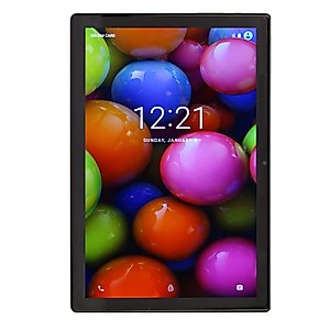 10.1in Tablet, 10.1in 1920x1200 IPS HD Display, Dual Sim WiFi Call Tablet PC, Octa Cores CPU, 8GB 256GB, Dual Speakers, Dual Camera, 6000mAh, 3.5mm TypeC (US Plug 100V to 240V)