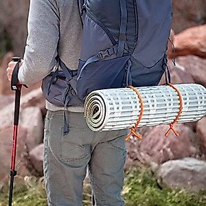 Nite Ize Gear Tie Reusable Rubber Twist Tie 24", 2-Pack, Bright Orange New Packaging