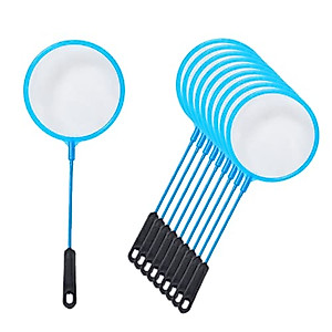 BAIHUI 10pcs Aquarium Fish Net Cleaner Net Fish Tank Filter Nets High Density Mesh