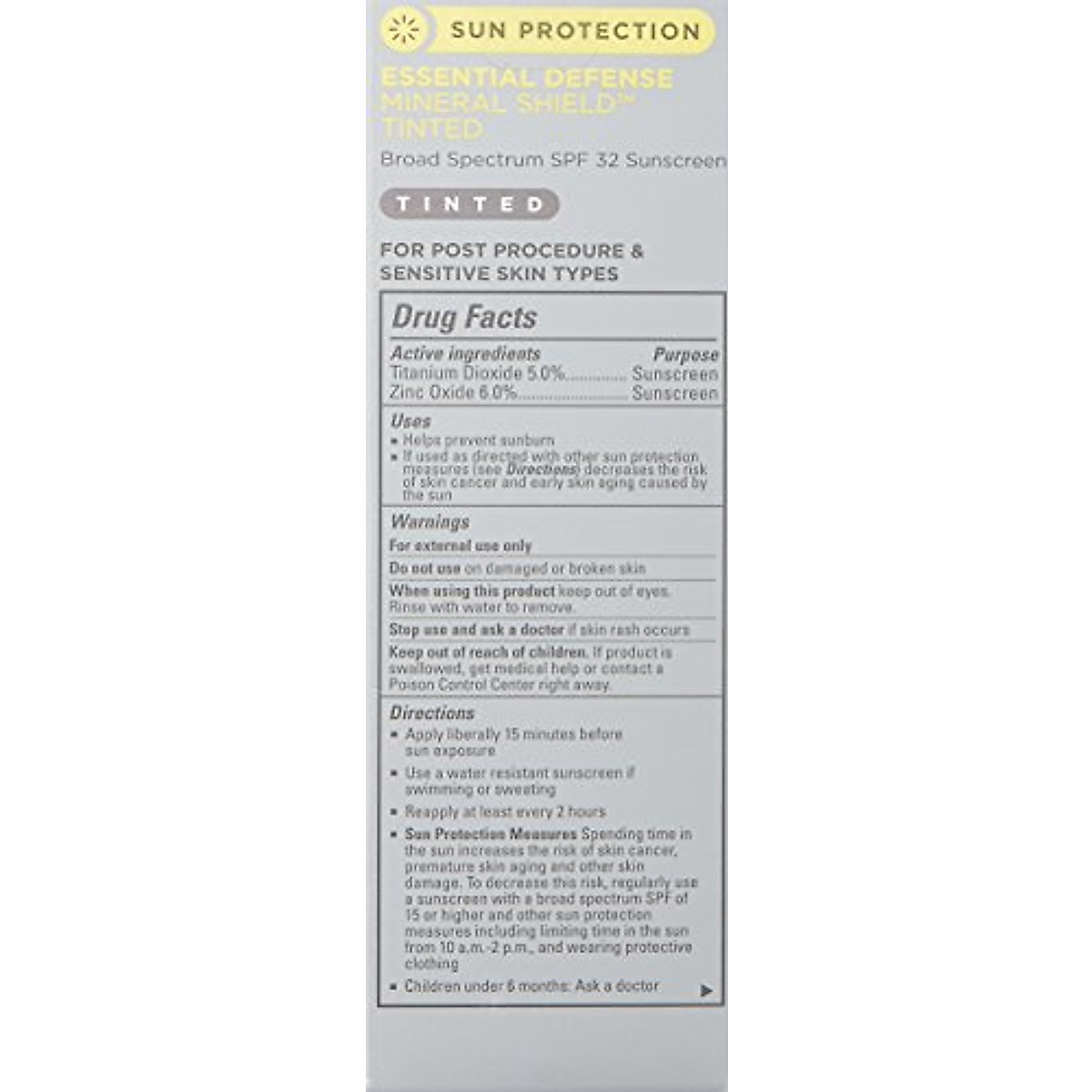 SkinMedica Essential Defense Mineral Shield SPF 32 Sunscreen Tinted, 1.85 Oz