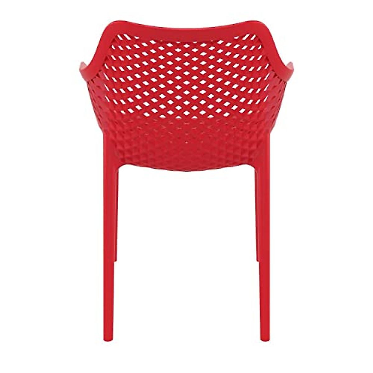 Air XL Resin Outdoor Arm Chair Red