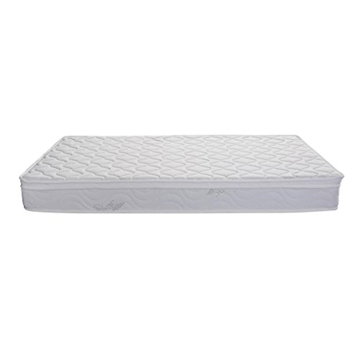 Oliver Smith - Organic Cotton - Euro Top - Revitalize Sleep - 8 Inch - Pocket Spring - Luxury Mattress w Green Memory Foam Certified - Twin