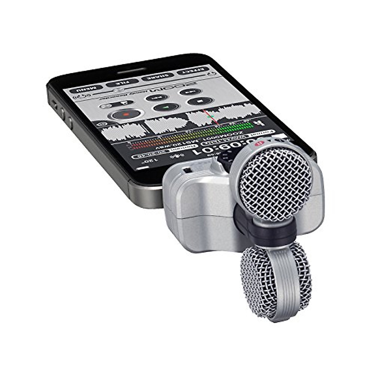 ZOOM iQ7 MS Stereo Microphone for iPhone/iPad/iPod touch