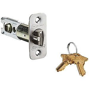 Dexter by Schlage J54SOL619 Solstice Keyed Entry Lever, Satin Nickel