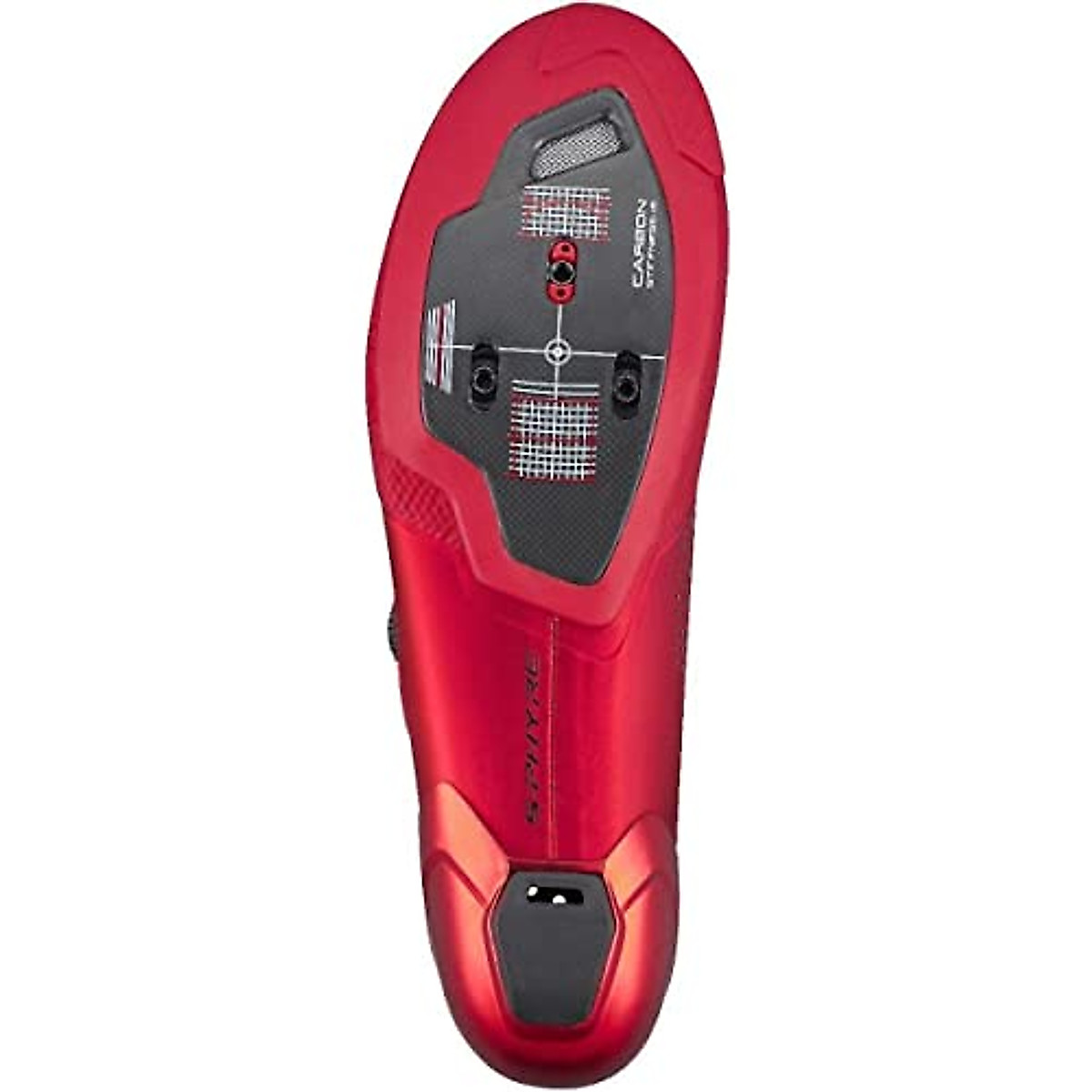 SHIMANO S-PHYRE RC9 (RC902) SPD-SL Shoes, Red, Size 44