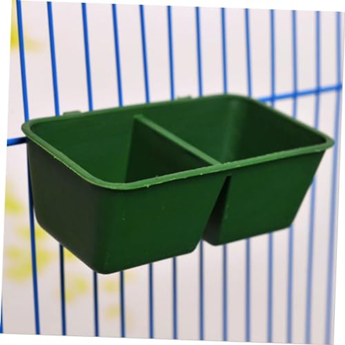 15pcs Birds Feeder Feeding Bowl Birds Manger Feeder Trough Birds Bird Waterer Birds Pet Bird Feeder Bird Supplies Birds Feeding Bowl Birds Feeding Dish Birds Feeding Groove Green BESPORTBLE