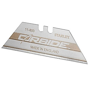 Stanley 8-11-800 Knife Blade "Carbide" (50 Piece), Silver