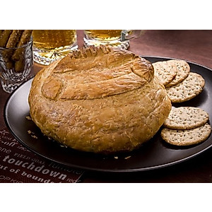 Creamy Baked Brie Appetizer with Fresh Filling Ingredients By Elegant Brie. Bake At Home Cheese Appetizer. Football Party Design