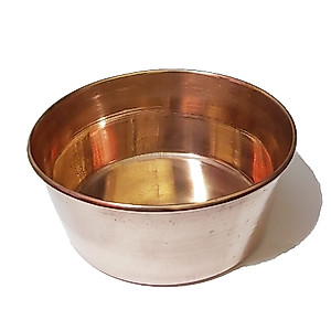 PARIJAT HANDICRAFT Handcrafted copper bath bowl authentic copper bath bowl and hammam bowl (hamam-bowls-02)