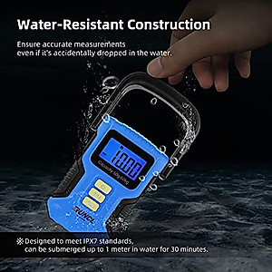 RUNCL Waterproof Fishing Scale with Lip Gripper + RUNCL 4 Packs Fishing Tackle Box