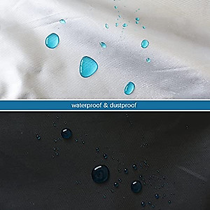 Crib Mattress Bags for Moving, Waterproof Heavy Duty Crib Mattress Storage Bag, Zippered Reusable Crib Mattress Cover for Moving and Storage, Black …