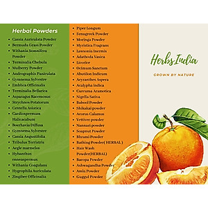 Shikakai Powder for Hair Growth - Acacia Concinna (Shikai Powder) - Best Natural Cleanser - All Natural - Herbs India (One LB - 16 Ounce)