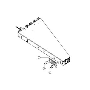 RW RoutersWholesale 19" Accessory Kit Compatible/Replacement for Cisco Catalyst 9500 Series C9500-ACC-KIT-19I=