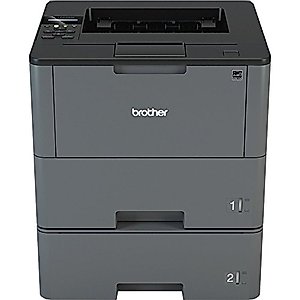 Brother HL-L6200DWT Wireless Monochrome Laser Printer with Duplex Printing and Dual Paper Trays (Amazon Dash Replenishment Ready)