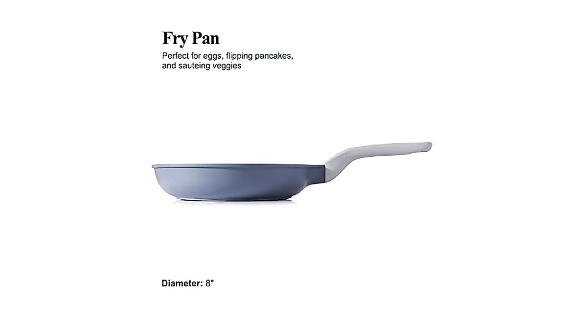 PRICUSIS Nonstick Ceramic Frying Pan - Healthy Cooking