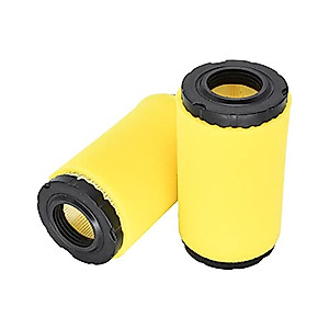 Firmusparts 2 PCS 793685 793569 Air Filter GY2155 MIU11511 Compatible With John Deere Lawn Mower Tractor LA125 LA115 D100 D110 D120 L100 E110 Compatible With Intek Series 20-21 HP
