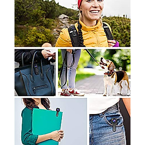 BOBLOV W1 Hidden Camera, True 1080P Small Body Camera, Personal Pocket Video Camera with Audio Loop Recording Time Stamps External Memory Up to 128GTwo Clips and Easy to Operation (32GB)