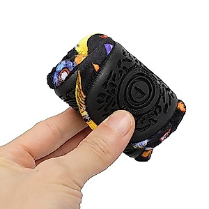 XIHALOOK Toddler Baby Girls Boys Slipper Socks with Grippers Toddler Slip on House Slippers Black Car, 6.5-7.5 Toddler