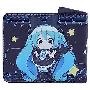 Amatensu Anime Characters Kaito wallet Luka wallet Len wallet Rin wallet C