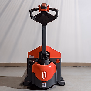 LINCONSON Full Electric Pallet Truck with Balance Wheels & 4.5 Inch (114mm) Max Lift (4 Feet x 27 Inches (Standard), 1500 KG (3300 lbs))