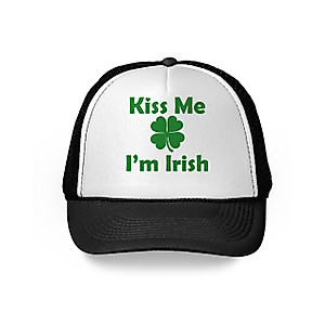 Awkward Styles Irish St. Patrick's Day Hat Proud Irish Trucker Hat Baseball Caps Kiss Me I'm Irish Hat