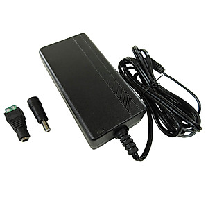 GlobTek UL Listed 24V DC Adapter Transformer Power Supply Model GT-21097-5024, TR9CI2100CRP-Y. 100-240V AC to 24V DC, 2.1A - for Computer Peripherals, CCTV Security Cameras, PLC Controllers