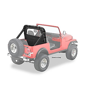 Bestop 8006115 Black Denim Windjammer for 1986-1994 Suzuki Samurai