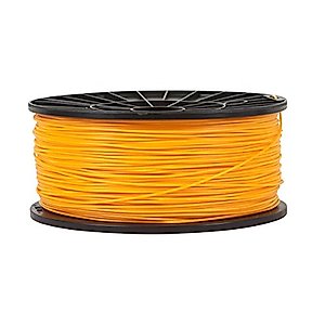 Monoprice ABS 3D Printer Filament - Bright Orange - 1kg Spool, 1.75mm Thick | For All ABS Compatible Printers