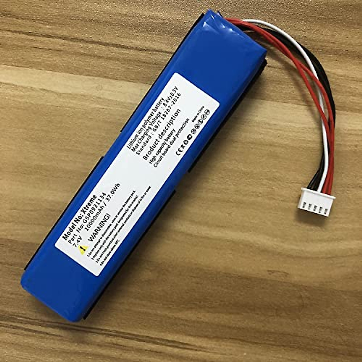 WRUMI 10000mah 37.0Wh Battery for JBL Xtreme1 Extreme Xtreme 1 GSP0931134 Replacement Batterie with Tools