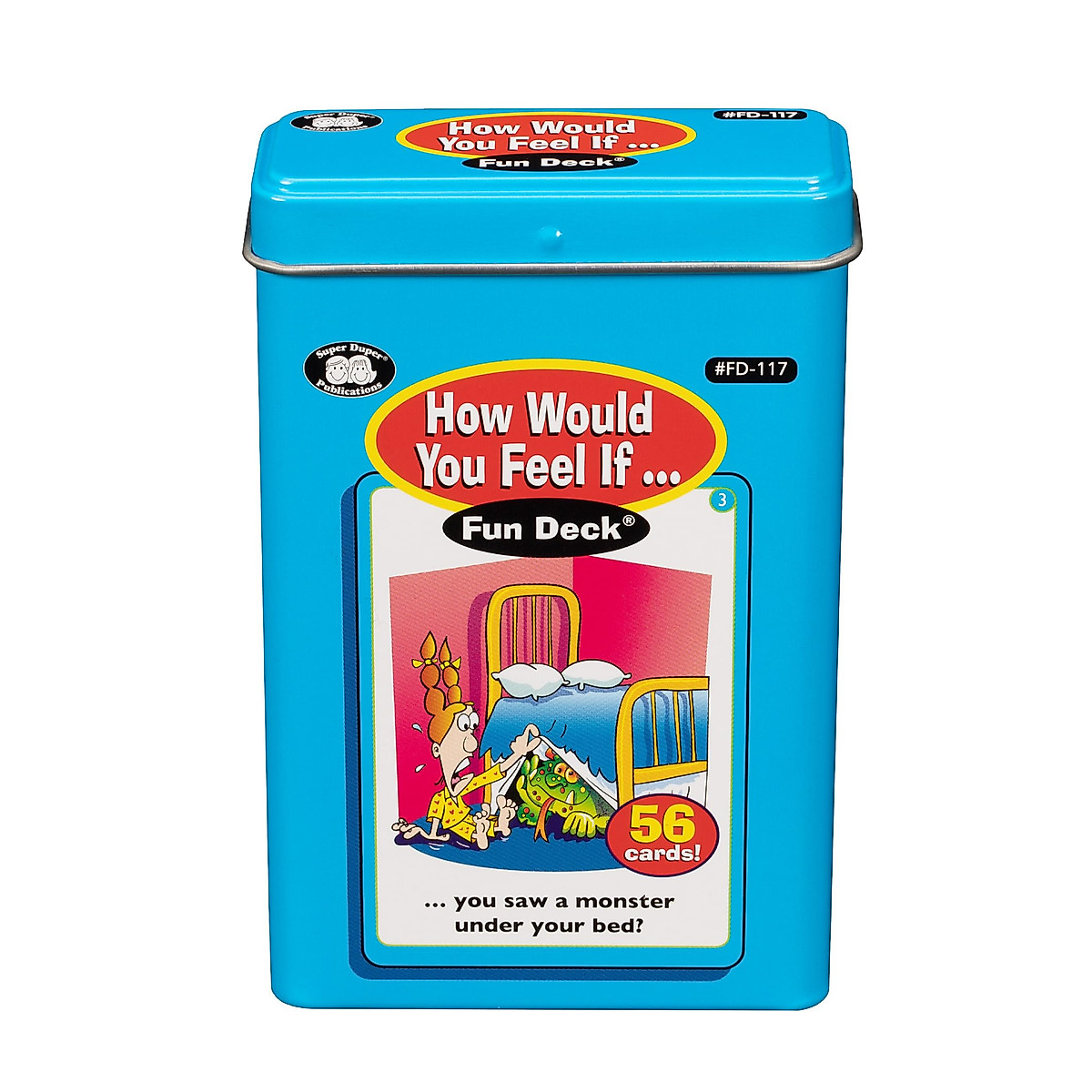 Super Duper Publications | How Would You Feel If Fun Deck | Understanding Feelings and Emotions Flash Cards | Educational Learning Materials for Children