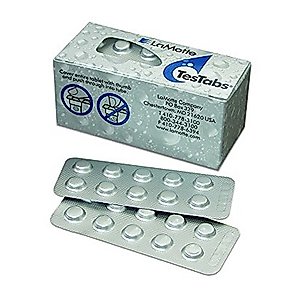 LaMotte 3920A-J Visual Grade TesTabs, Alkalinity, 100 ct.