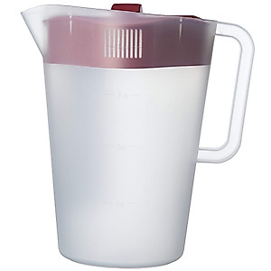 GoodCook 1 Gallon Pitcher with 4 Way Lid, Made Without BPA