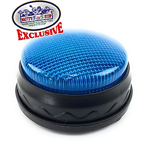 Matty's Toy Stop Lights & Sounds Electronic 3 Mode Red & Blue Game Answer Buzzer and Count Down Timer Gift Set Bundle (Perfect for Games, Classrooms, etc.) - 2 Pack