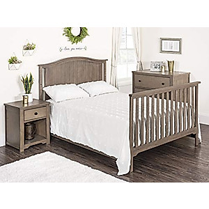 Forever Eclectic Hampton Arch-Top 4-in-1 Convertible Baby Crib