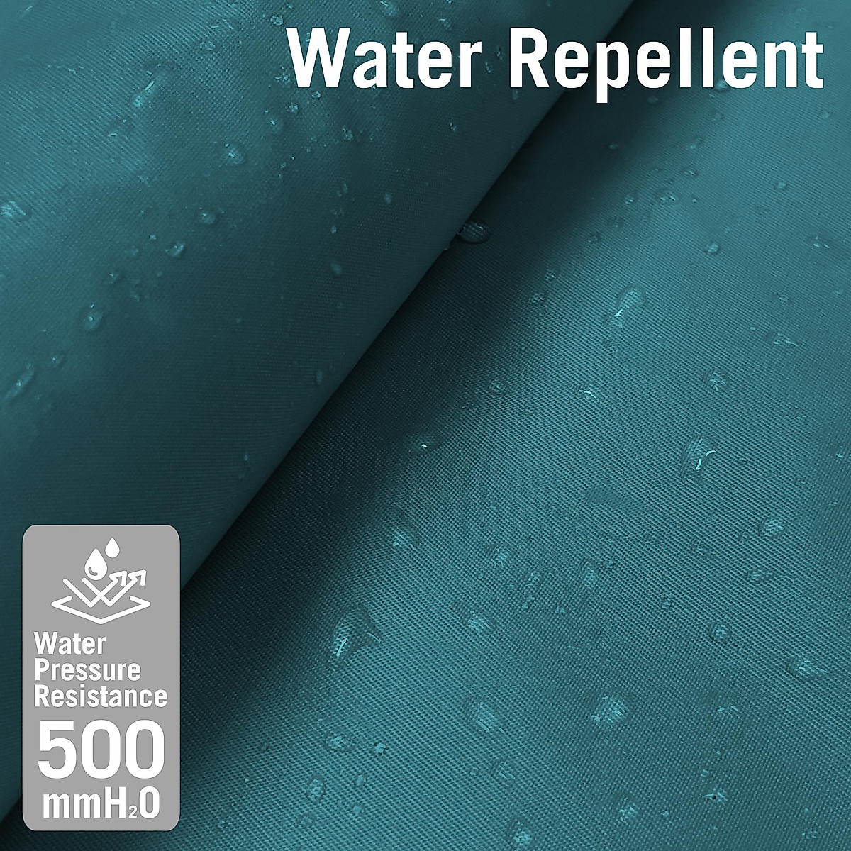 VIZALO 70x210D Nylon Fabric 58" Wide Cut by The Yard, Water Repellent、PU Coating for Outdoor/Indoor、DIY Craft、Bags、Accessories、Travelware、Upholstery、Tarp、Tent、Lining for Bag (Varsity Blue, 3 Yard)